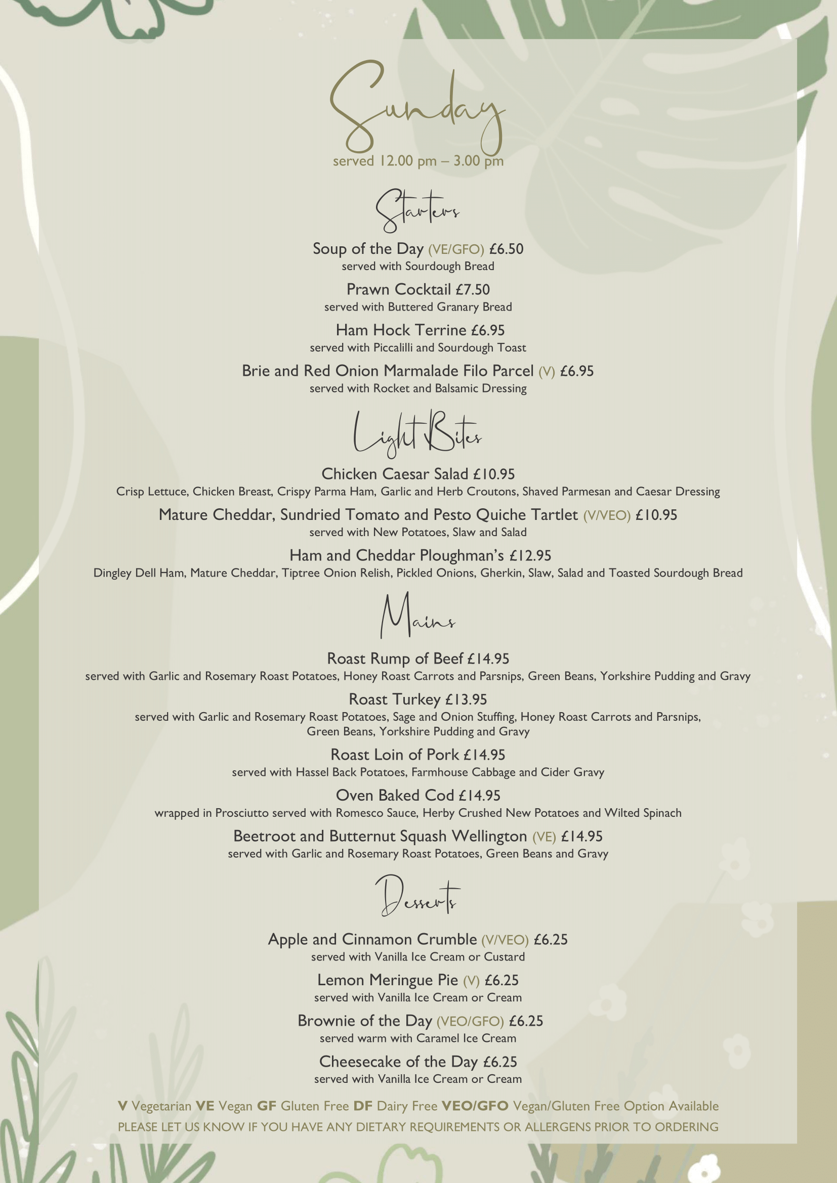 The Restaurant - Parker's Garden Company