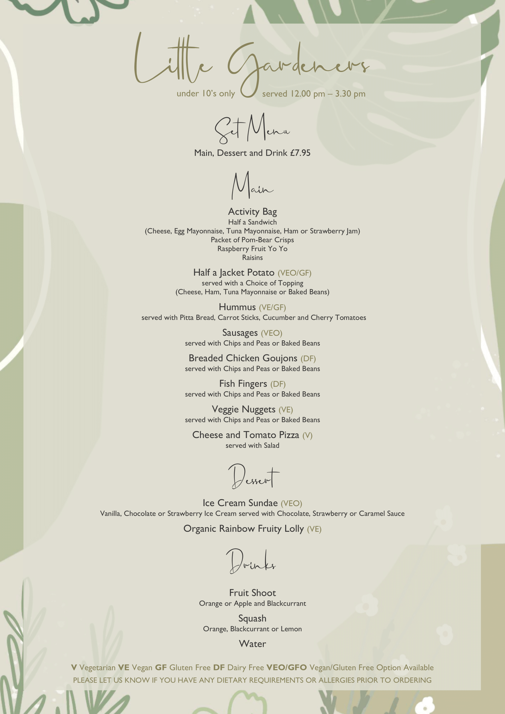 The Restaurant - Parker's Garden Company